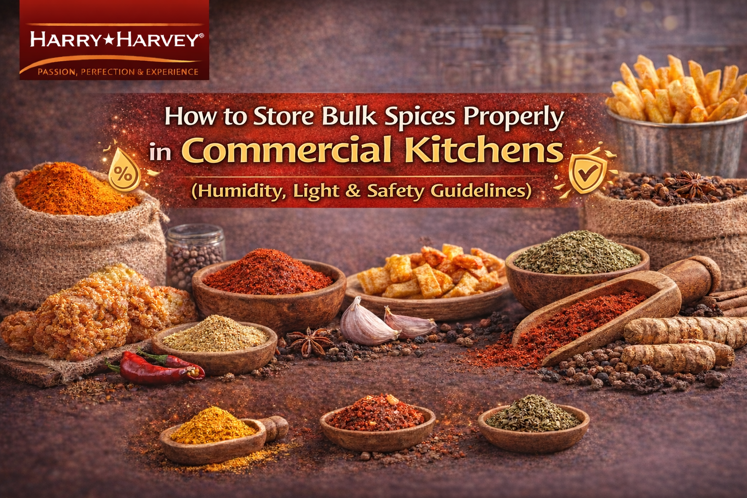 How to Store Bulk Spices Properly in Commercial Kitchens - Harry Harvey