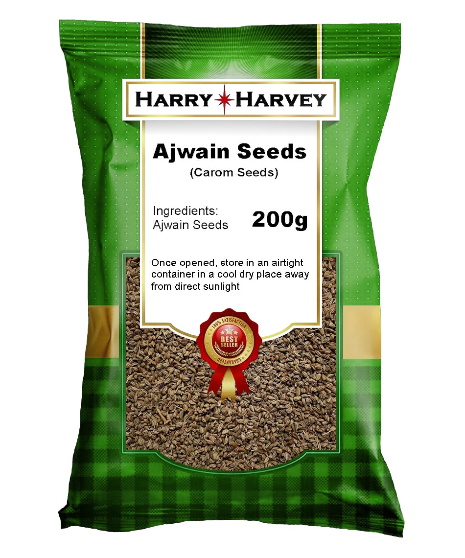 Carom Seeds in UK - Ajwain Seeds - 200g - Harry Harvey