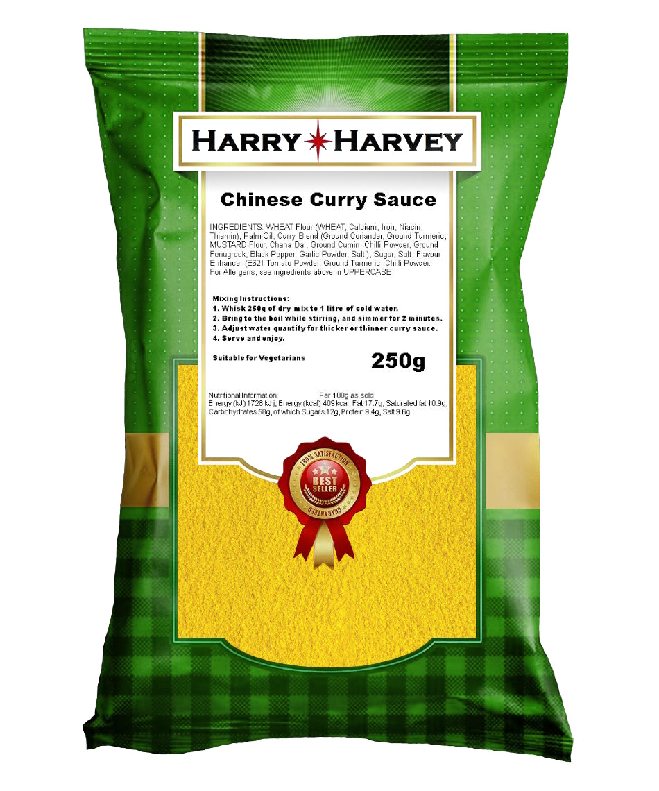 Chinese Curry Sauce Mix in UK - 250g - Harry Harvey