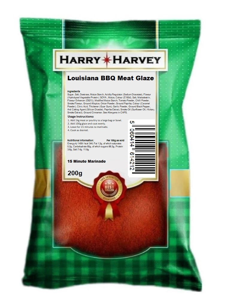 Louisiana BBQ Meat Glaze in UK | 200g - Harry Harvey