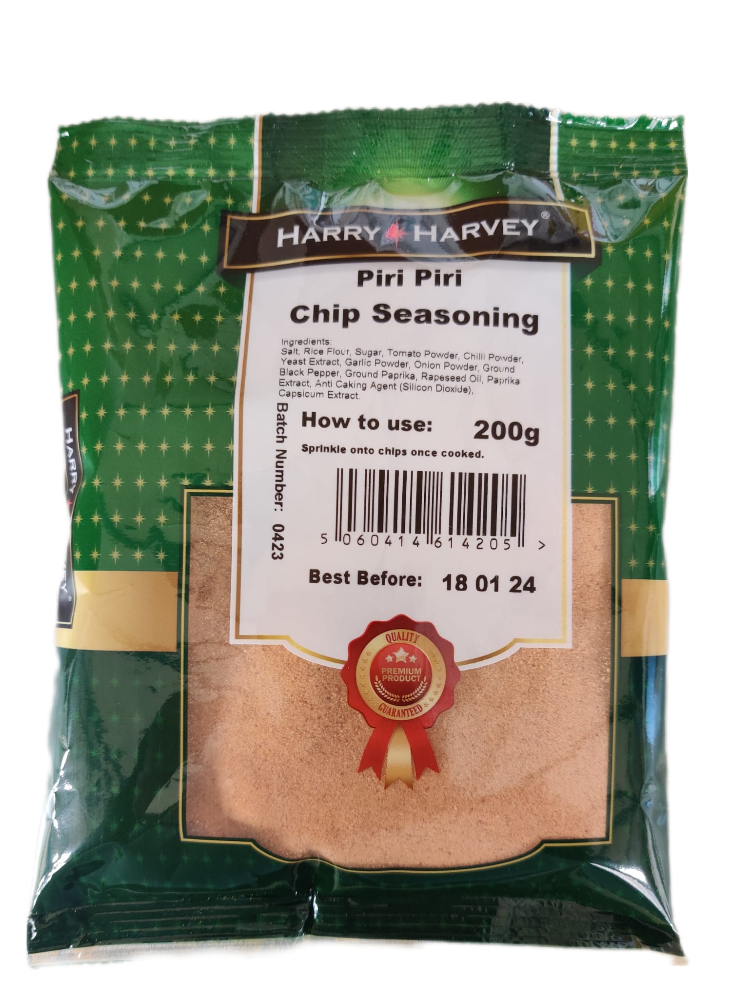 Harry Harvey Piri Piri Chip Seasoning | 200g Packet | for Fries and ...